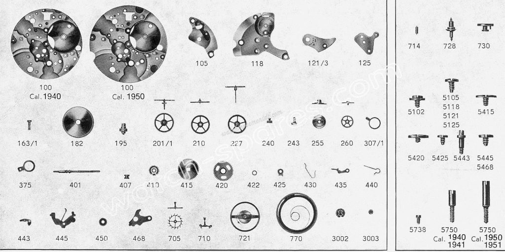 A Schild - AS 1950 - Watch Movement Database
